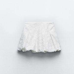 Zara | Skirts | Zara Balloon Mini Skirt | Poshmark